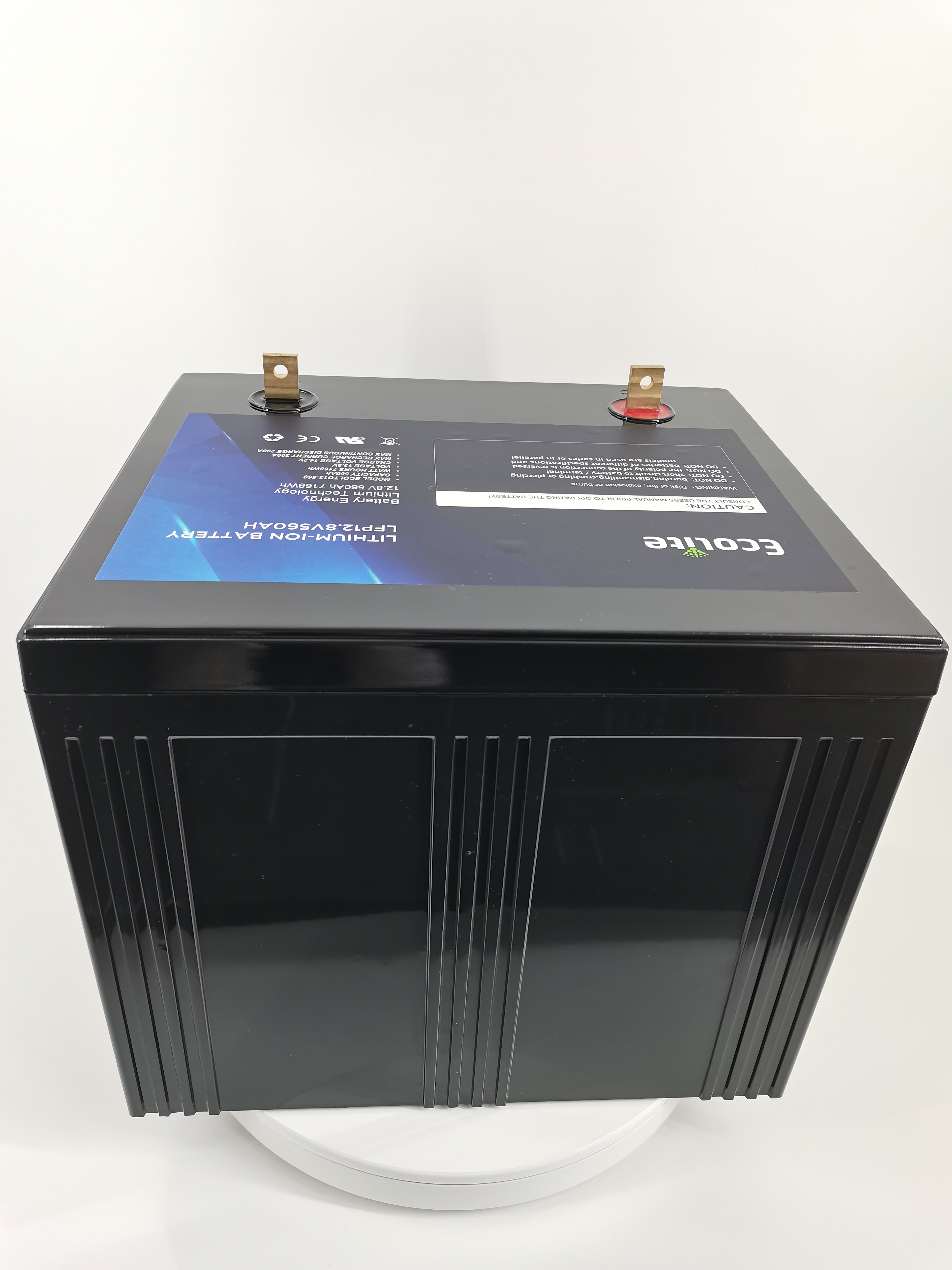 Marine LifePO4 Lithium Battery LFP 12.8V 560Ah M8 Terminal Type