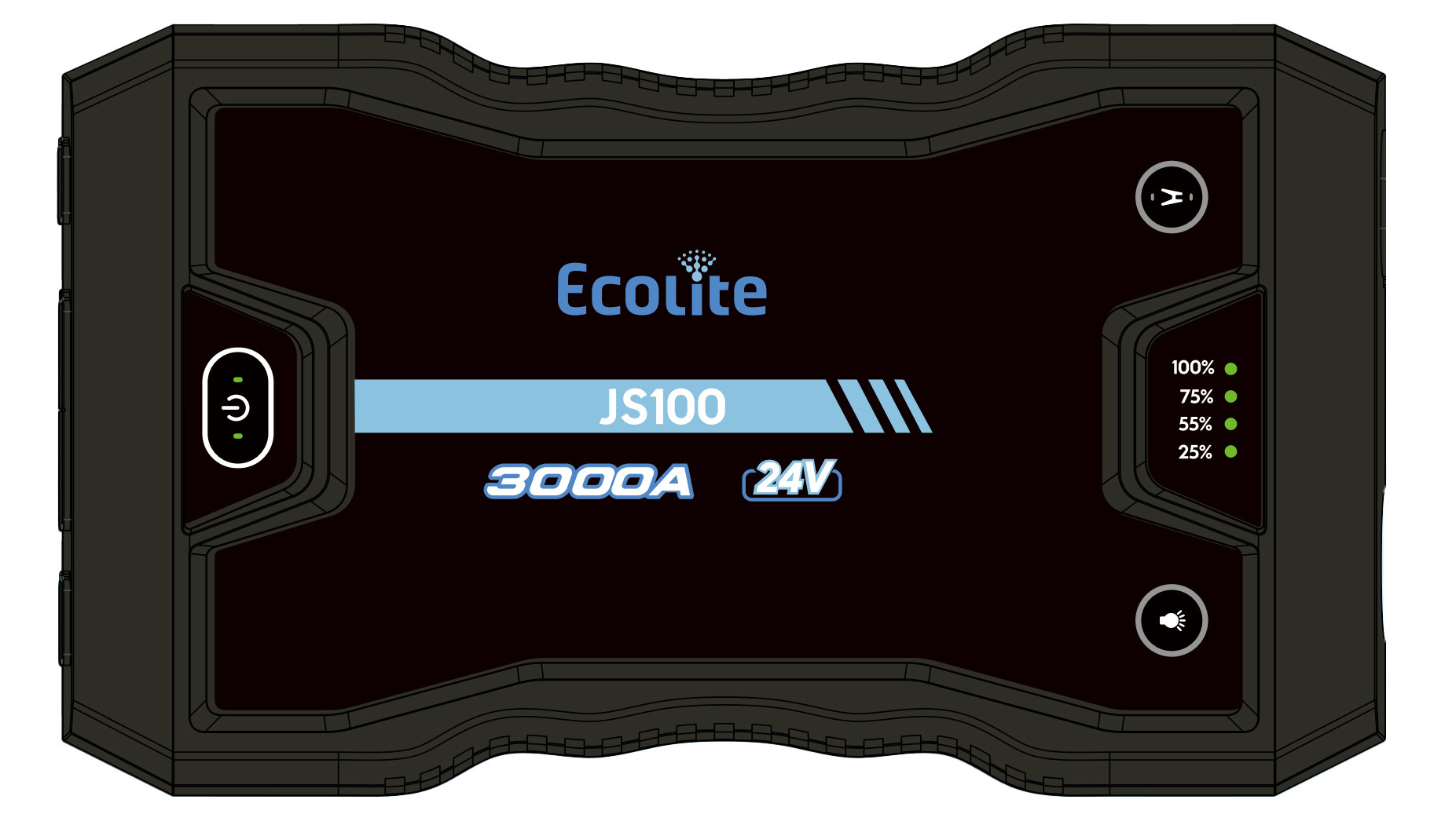 JS100 DC Input 25.9V 6Ah For Motorcycles ATVs Lithium And Deep Cycle ...