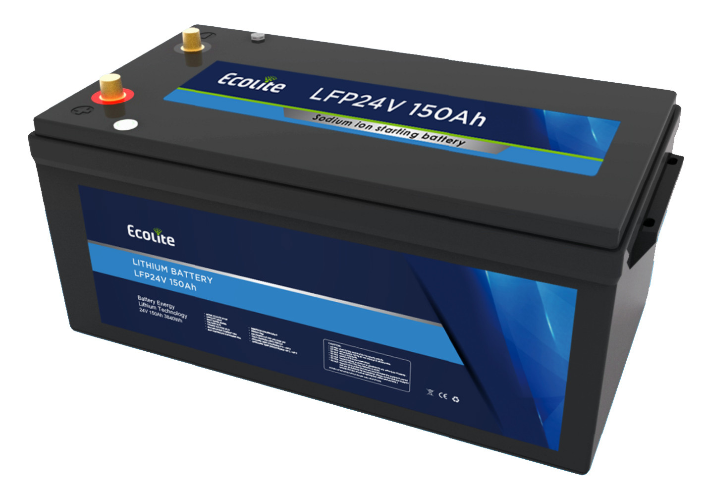 LFP 24V 150Ah LiFePO4 Lithium Battery Start-stop battery for heavy ...